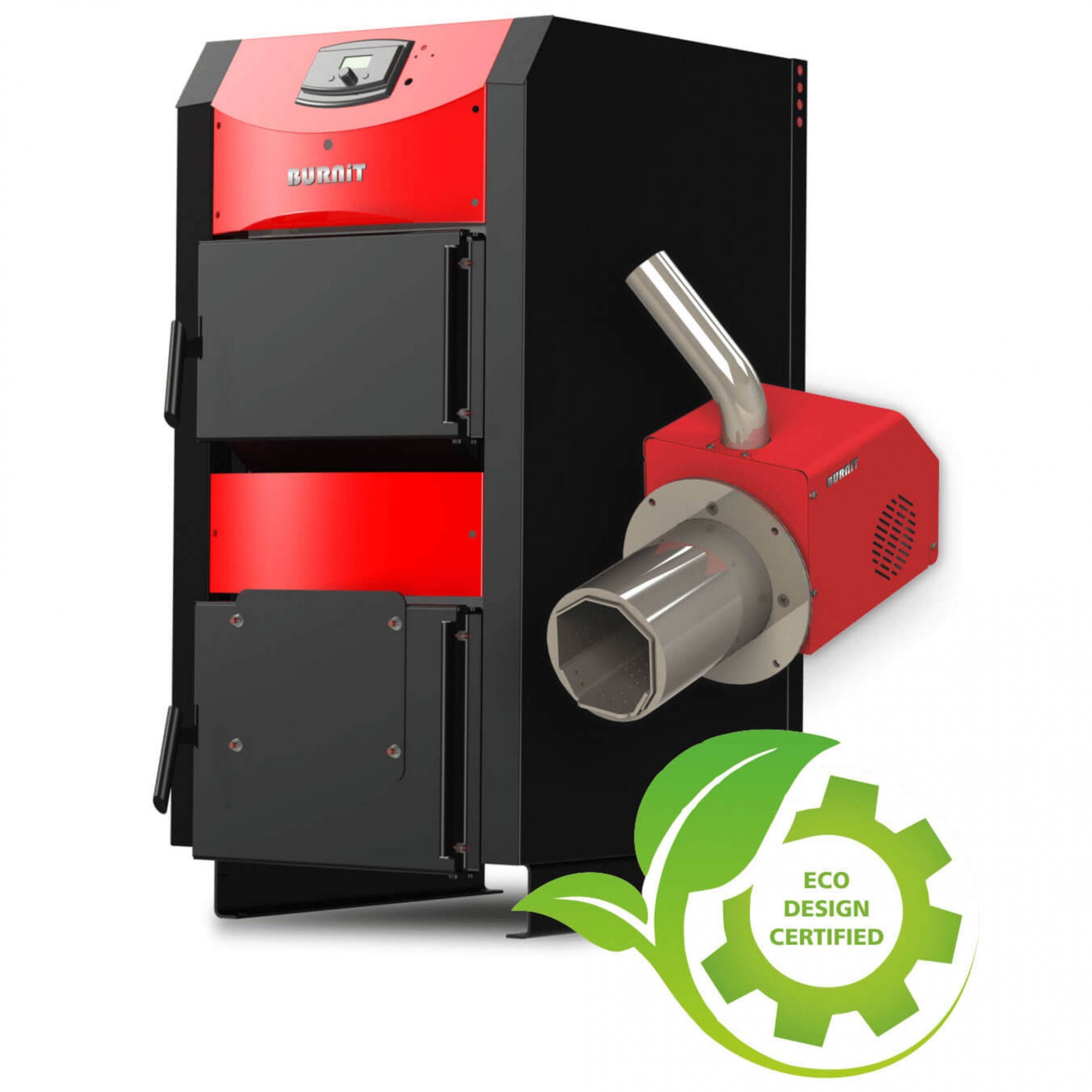 Chaudière à granulés BURNiT WBS AC Pellet 25 Active 40 - Pell 30, 32kW ...